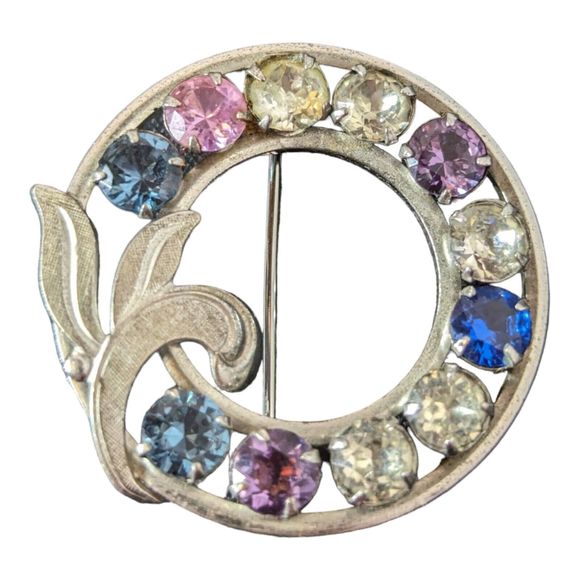 Van Dell | Jewelry | Vtg 925 Van Dell Sterling Silver Multicolor ...